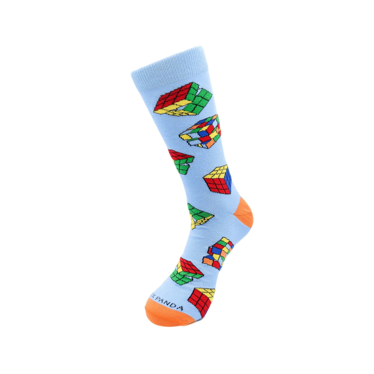 Fun Puzzle Cube Socks from the Sock Panda (Adult Large)