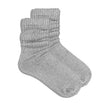 Grey Slouch Socks from the Sock Panda