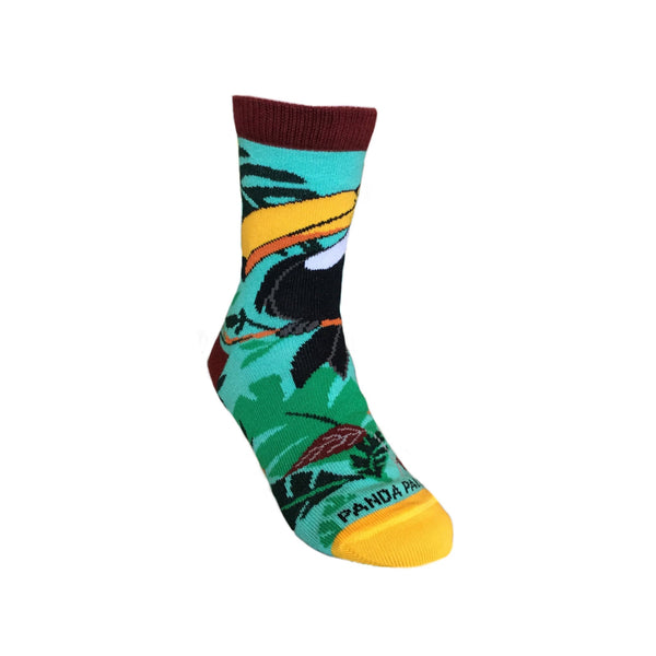 Playful Toucan Socks (Ages 3-7) from the Sock Panda