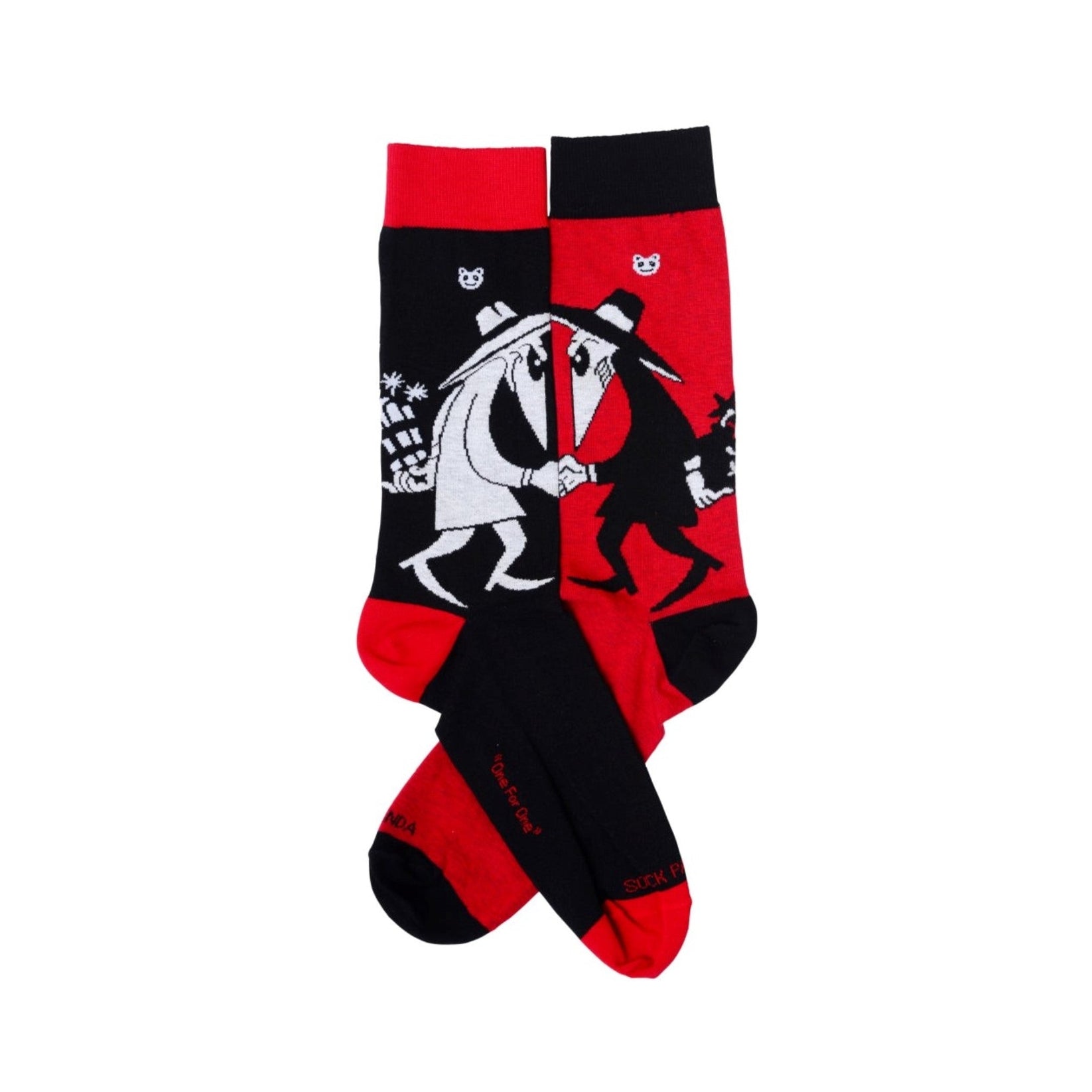 Spy Socks (Left / Right) from the Sock Panda (Adult Large)