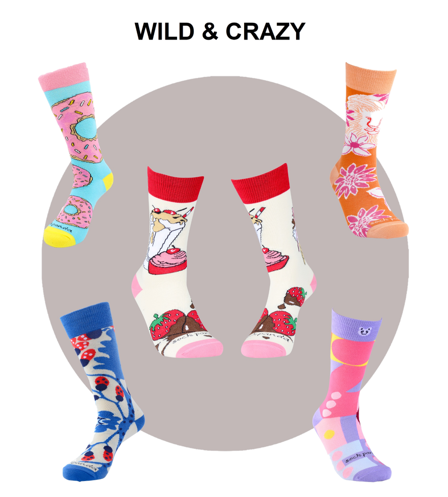 Women's Sock Subscription from the Sock Panda